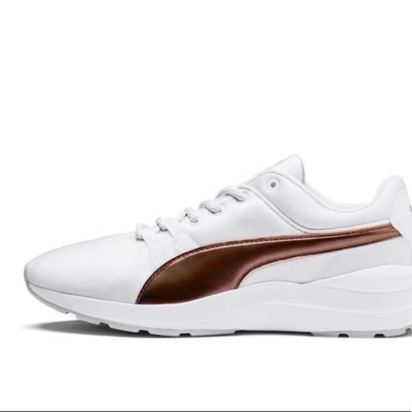 Puma | Shoes | Puma White Adela Trailblazer Sneakers Size 8 | Poshmark